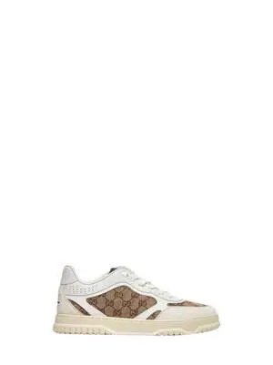 Gucci Beige Re-web Sneakers - Multicolor
