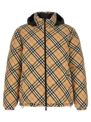 Burberry Snowdon Reversible Down Jacket - Cream