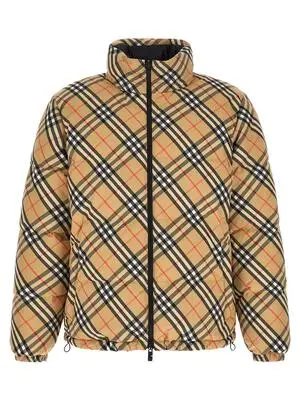 Burberry Snowdon Reversible Down Jacket - Cream