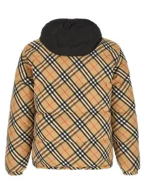Burberry Snowdon Reversible Down Jacket - Cream