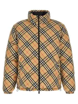 Burberry Snowdon Reversible Down Jacket - Cream