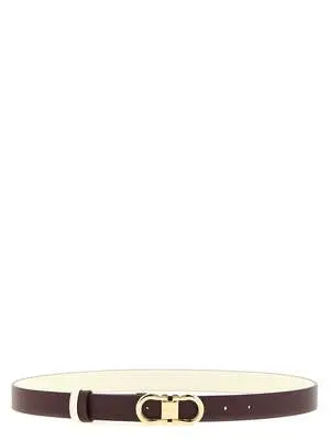 FERRAGAMO Doppio Gancini Reversible Belt - Multicolor