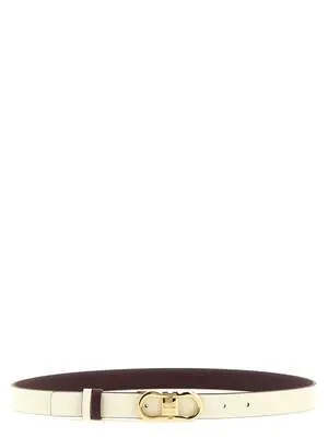 FERRAGAMO Doppio Gancini Reversible Belt