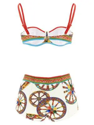 Dolce & Gabbana Sicilian 'carretto' Bikini - Multicolor