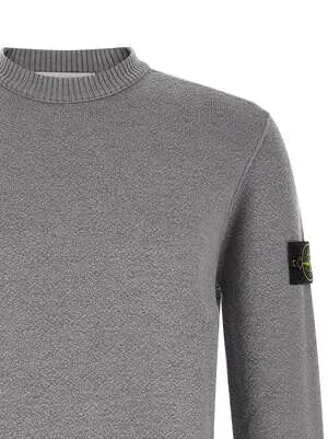 Stone Island 5100011' Sweater - Gray