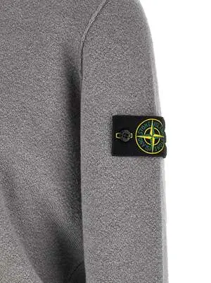 Stone Island 5100011' Sweater - Gray