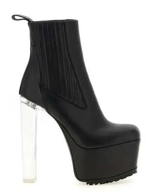 Rick Owens Beatle Kiss' Ankle Boots