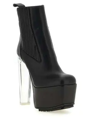 Rick Owens Beatle Kiss' Ankle Boots
