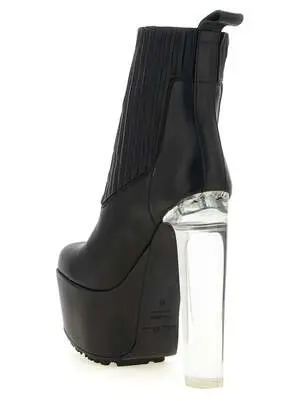 Rick Owens Beatle Kiss' Ankle Boots