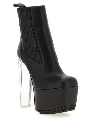 Rick Owens Beatle Kiss Ankle Boots