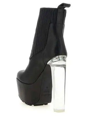 Rick Owens Beatle Kiss Ankle Boots