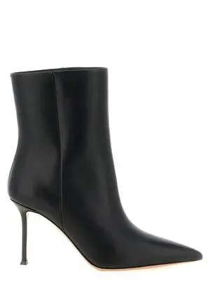 AQUAZZURA Harper Ankle Boots - Black