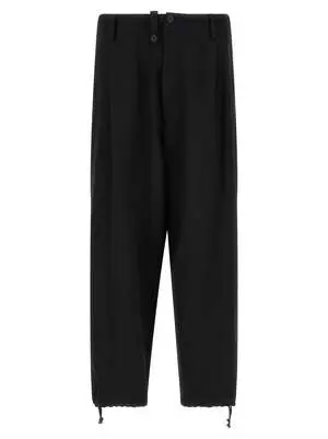 Yohji Yamamoto New Standard Wallet' Pants - Black