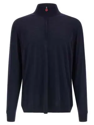 Kiton Half-zip Sweater - Blue