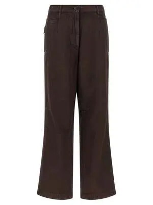 Dries Van Noten Wide-leg Cotton Denim Jeans - Multicolor