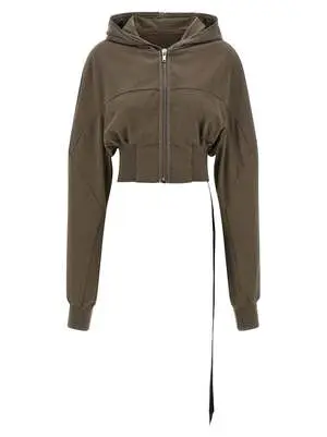 Rick Owens Collage Gimp' Hoodie - Gray