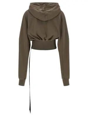 Rick Owens Collage Gimp' Hoodie - Gray
