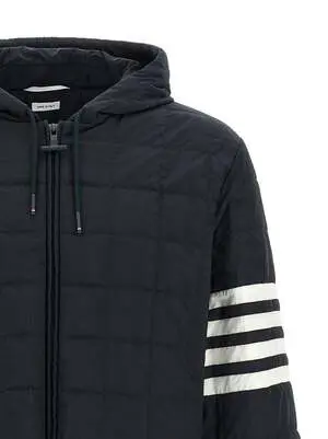 Thom Browne 4bar' Ripstop Shiny Jacket