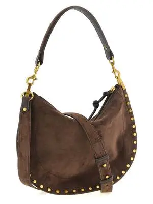 Isabel Marant Étoile Oskan Soft Zip Hobo Bag - Brown