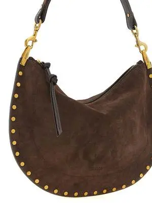 Isabel Marant Étoile Oskan Soft Zip Hobo Bag - Brown
