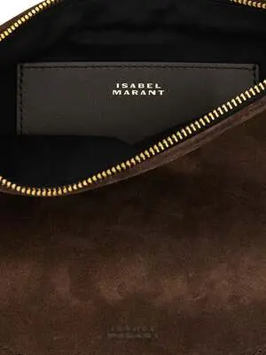 Isabel Marant Étoile Oskan Soft Zip Hobo Bag - Brown