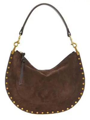 Isabel Marant Étoile Oskan Soft Zip Hobo Bag - Brown