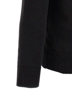 Stone Island 5100072 Crew Neck Sweater - Black