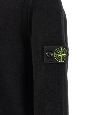 Stone Island 5100072 Crew Neck Sweater - Black