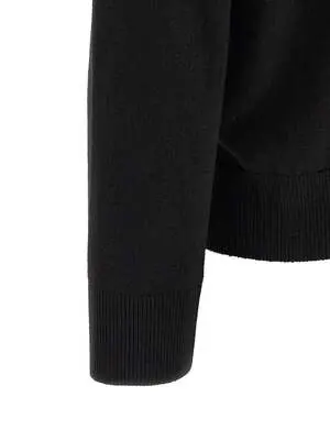 Stone Island Badge Sweater - Black