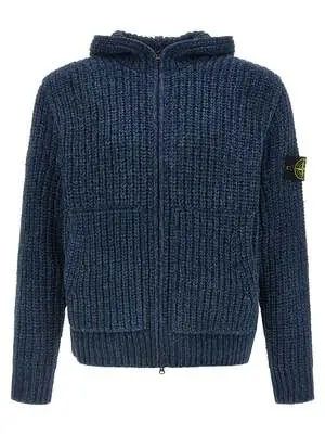 Stone Island 5100065' Cardigan - Blue