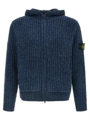 Stone Island 5100065 Cardigan - Blue