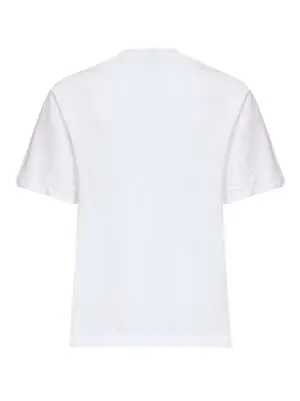 Jacquemus White Cotton Piqué The Montaigne T-shirt