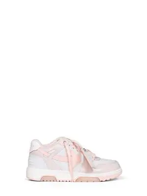 Off-White OFF-WHITE "Out Of Office" Leather And Crocodile-Effect Sneakers Multicolor
