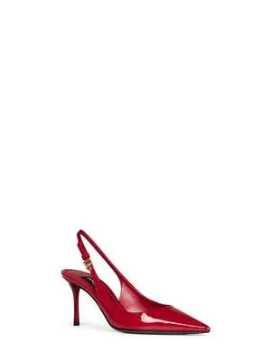 Dolce & Gabbana Patent Leather Slingback Pumps - Multicolor