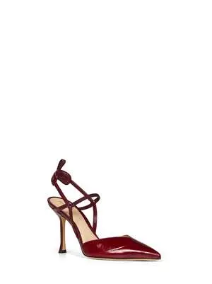 Fendi Wine And Burgundy Very Colibrì Slingback Pumps - Multicolor