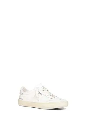 GOLDEN GOOSE White Nappa Leather Soul Star Sneakers