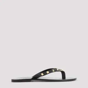 Valentino Garavani Leather Thong Sandals