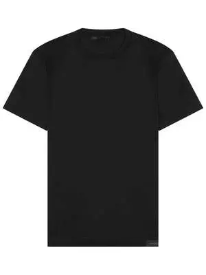 LOW BRAND Classic Cotton T-shirt - Black