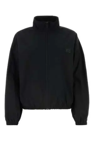 Alexander Wang Polyester-blend Windbreaker Jacket With Smooth Lining
