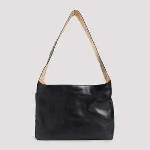 Our Legacy Large Brick Leather Handbag - Black
