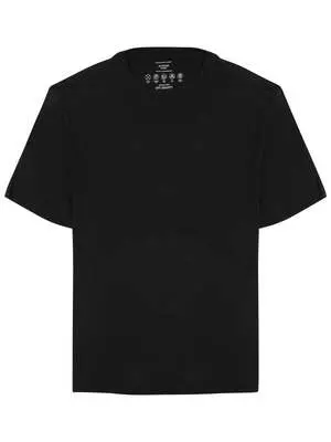 ARCHIVIUM BE UPDATED Updated Classic Wool Blend T-shirt Extra - Black