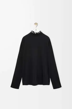 Loewe Logo-print Turtleneck Top