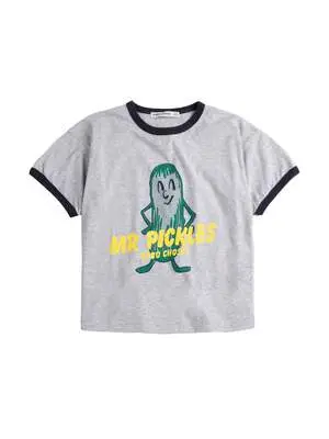 BOBO CHOSES Mini Mr. Pickles T-shirt - Grey