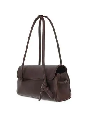 Jacquemus Style Dark Brown Tote Handbag For - Darkbrown