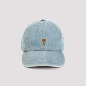 AMI Paris Adc Denim Cap