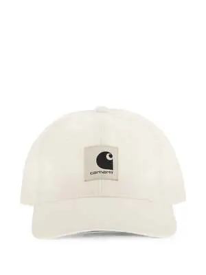 Carhartt Work In Progress Baseball Cap With Logo Patch - Wax