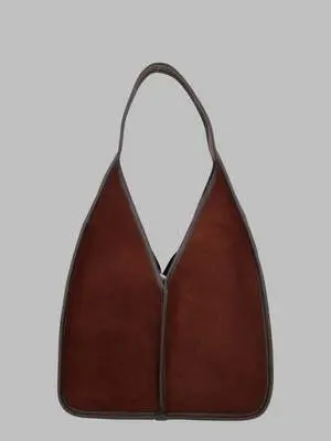 Hereu Structured Shoulder Bag - Brown
