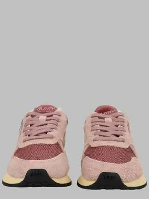 AUTRY Inspired Multi-texture Sneakers