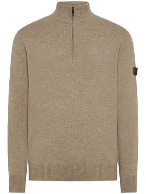 Peuterey Wool & Yak Wool Sweater - Beige