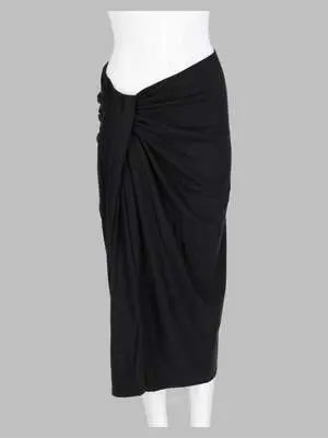 MARANT ETOILE Minimalist Button-front Mini Skirt